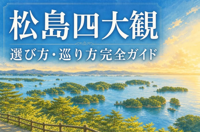 松島四大観の選び方・巡り方完全ガイド｜登山難易度やおすすめの時間帯、1日満喫コースまで解説 - GOGO MIYAGI!